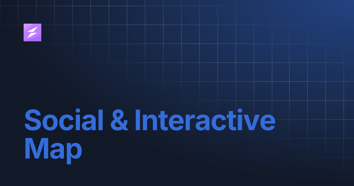 Social & Interactive Map | STEPN GO WHITEPAPER